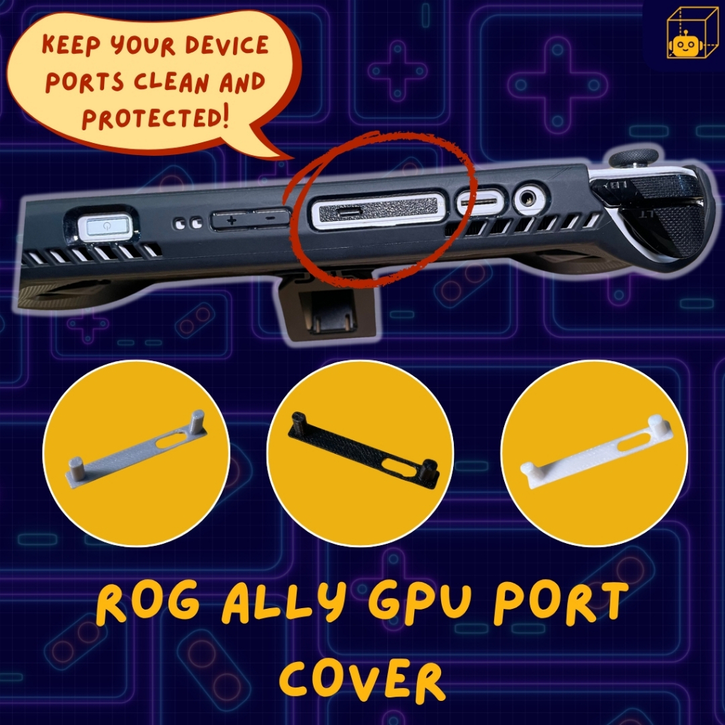 PixelBlock3D For Rog Ally Z1 Z1 Extreme GPU Dust Plug Cover | Shopee ...