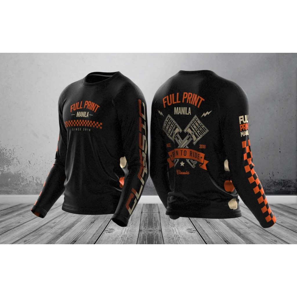 FM 039 FULLPRINT RIDING JERSEY FULL SUBLIMATION | Shopee Philippines
