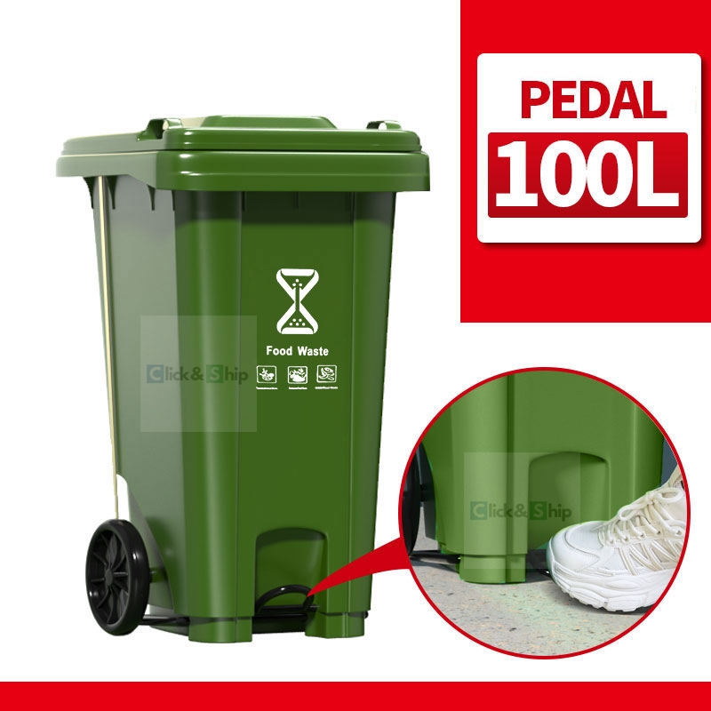 MULTI-COLOR TRASH BIN, HEAVY DUTY TRASH BIN 100L, 120L, 240L ...