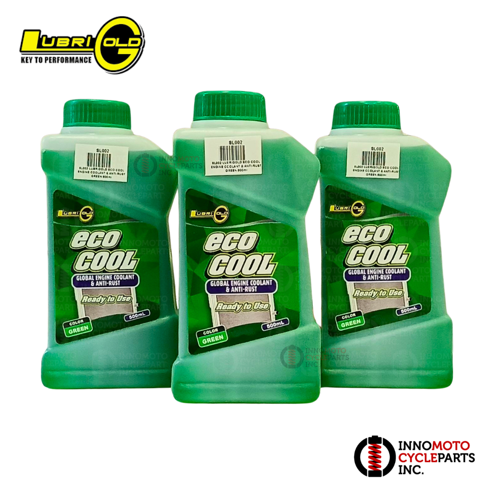 Lubrigold Eco Cool Engine Coolant & Anti-rust Green 500ml | Shopee ...