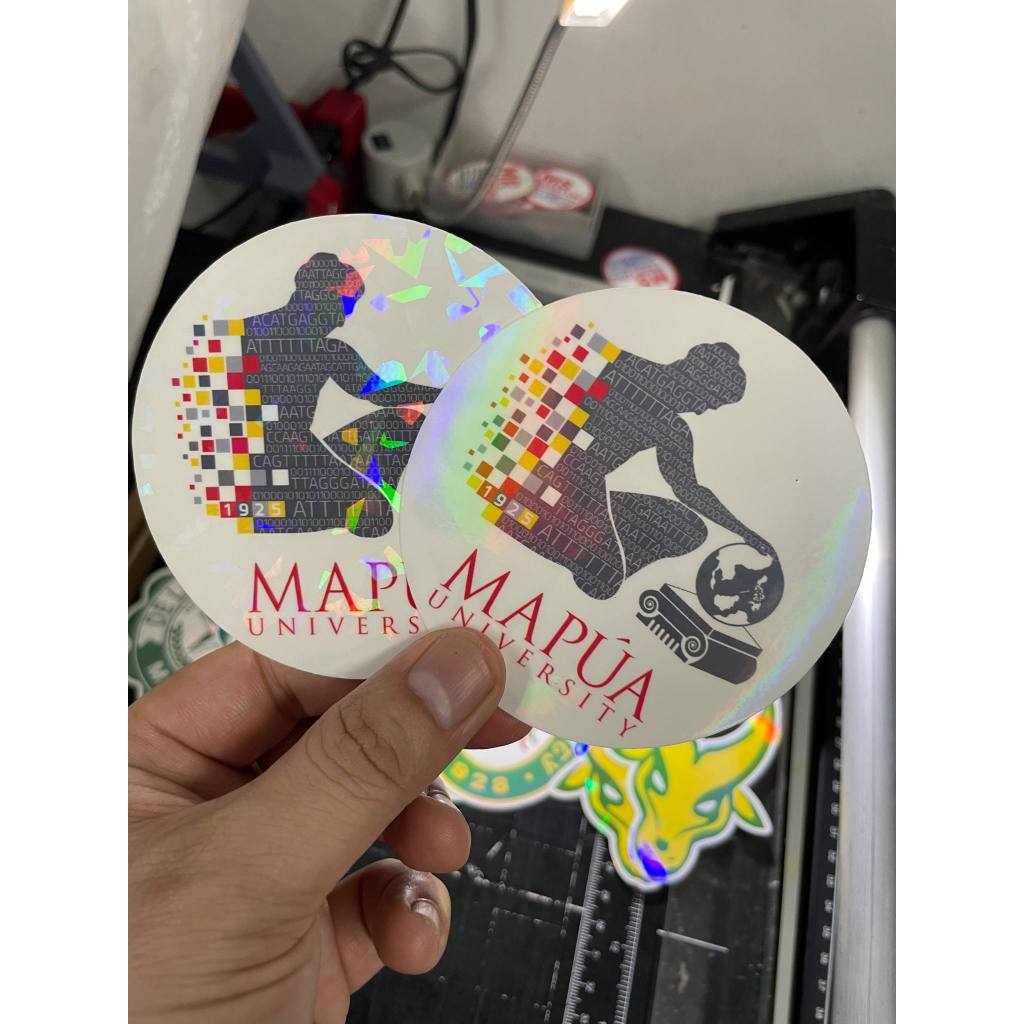 MAPUA STICKER LOGO BUY 1 TAKE 1 PREMIUM QUALITY STICKER (waterproof scratch proof non faded ...