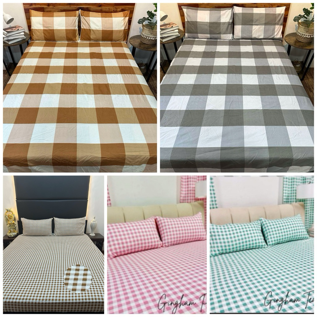3in1 Fully garterized Canadian Cotton Bedsheet | Shopee Philippines