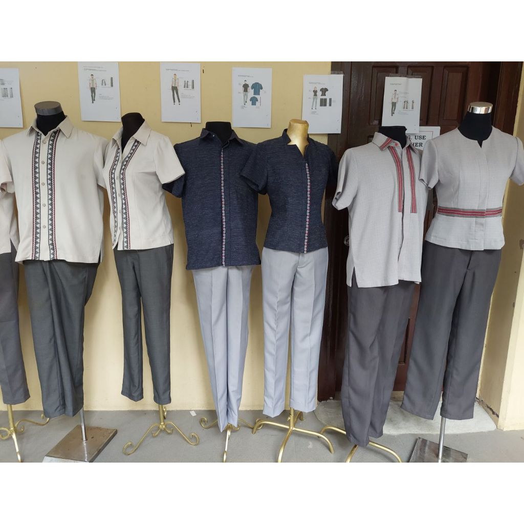 2025 Original MALE (M) DepEd Teachers Uniform Fabric cloth with the ...