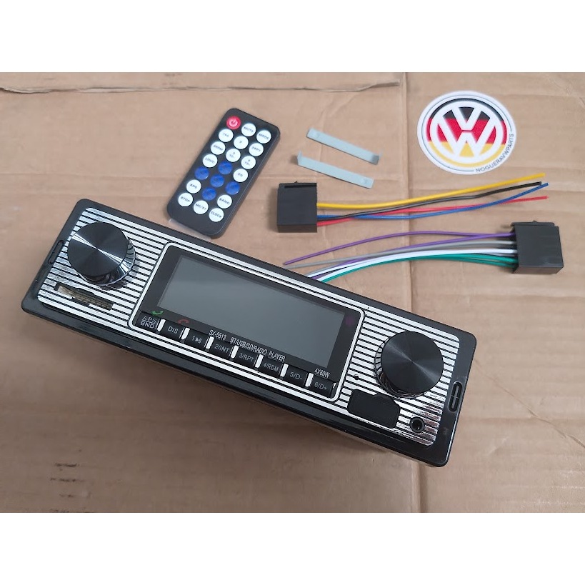 VW Beetle Radio Classic MP3 - FM - USB - Remote Control | Shopee ...