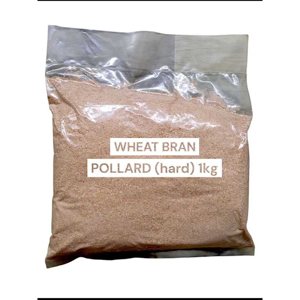 Wheat bran pollard Hard feed grade 1kg | Shopee Philippines