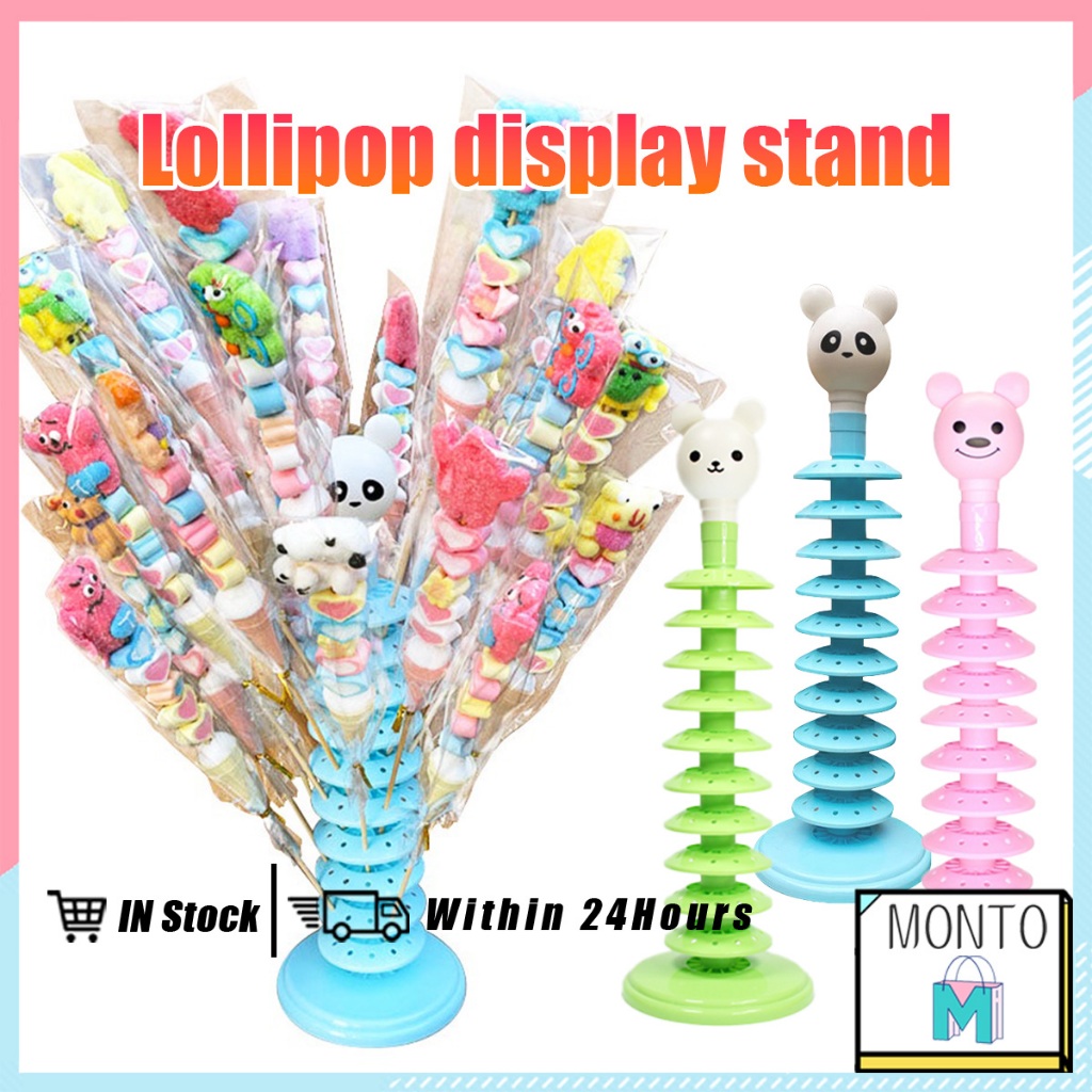 10-Layer Lollipop Holder Stand Circular Porous Lollipop Display ...