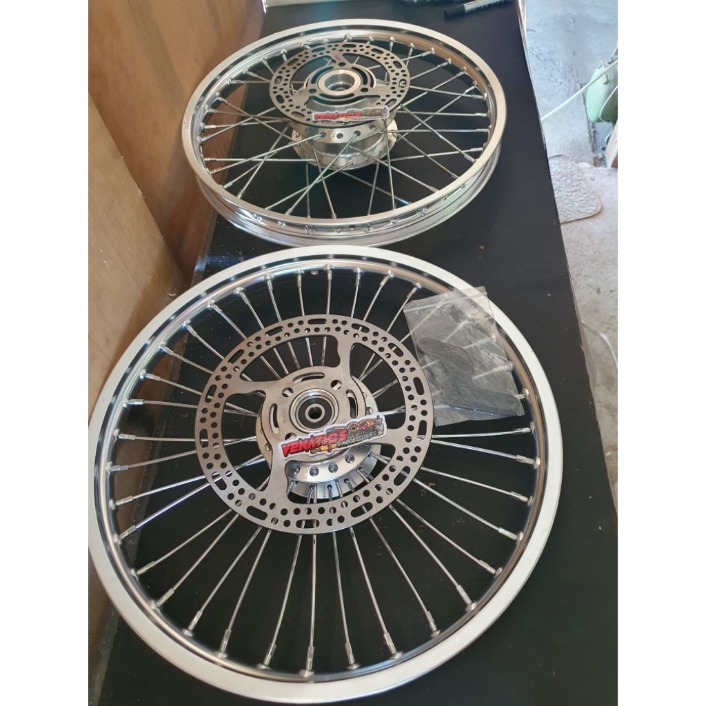 RIMSET RAIDER 150 FI/CARB KALESA FRONT | Shopee Philippines
