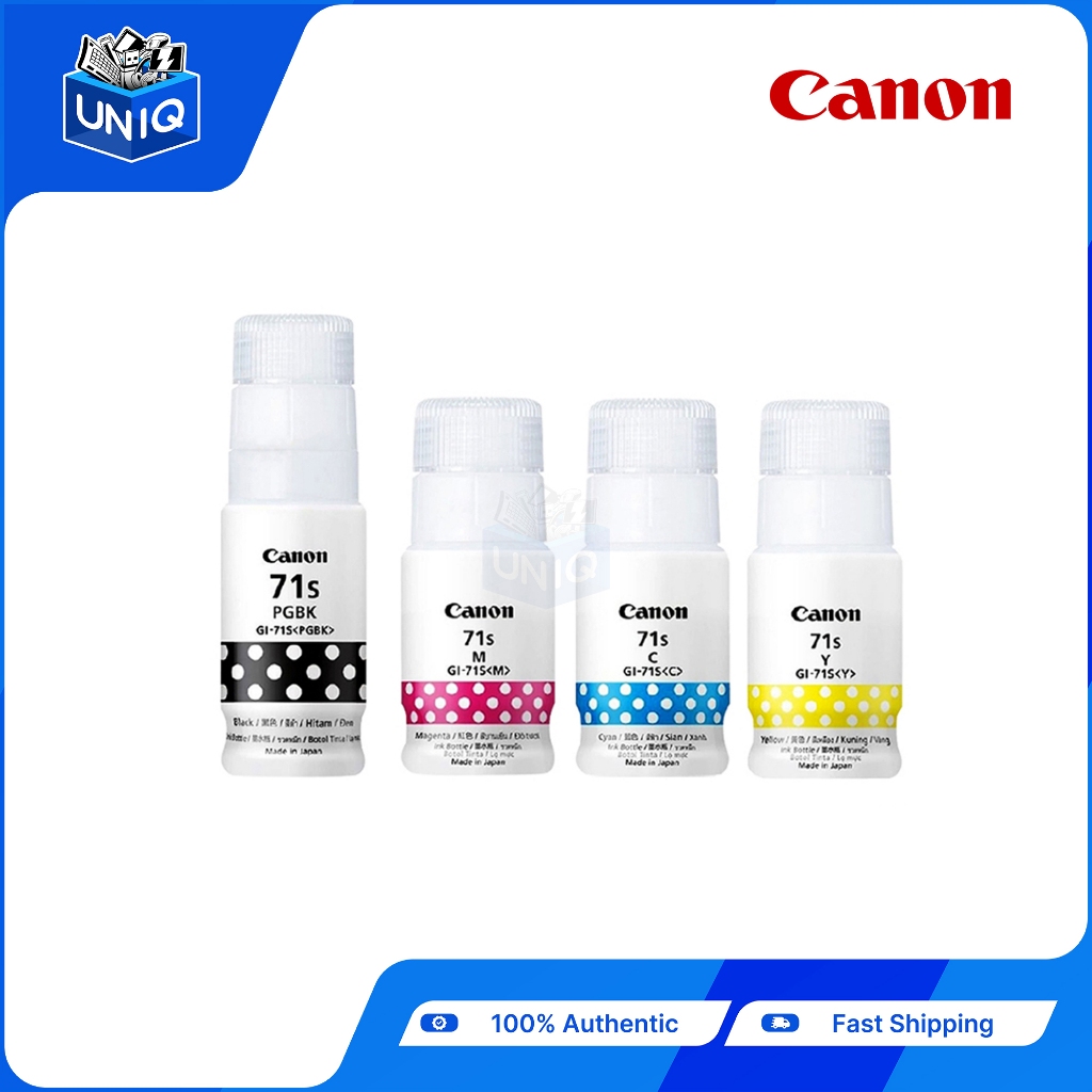 Canon GI-71S Ink Bottle For Pixma G1730, G2730, G3730, G4770 InkJet ...