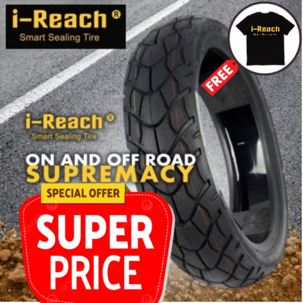 iReach Smart Sealing Tire (10% Discount) Free iReach Tshirt | Shopee ...
