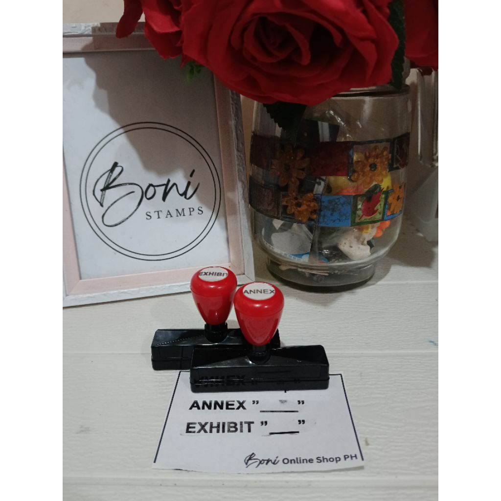 Notary Stamp | "ANNEX" Stamp | "EXHIBIT" Stamp | Shopee Philippines