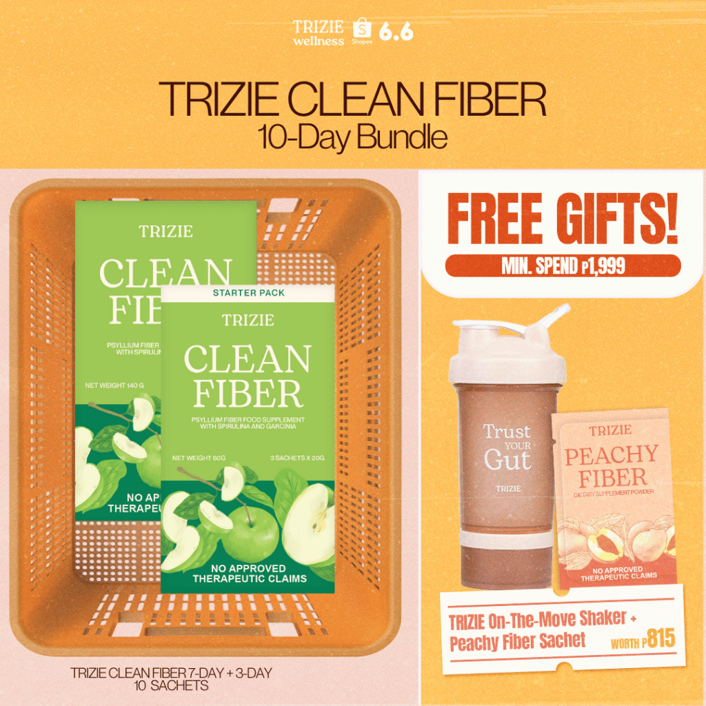 TRIZIE Clean Fiber 7-day + Clean Fiber 3-day | Shopee Philippines