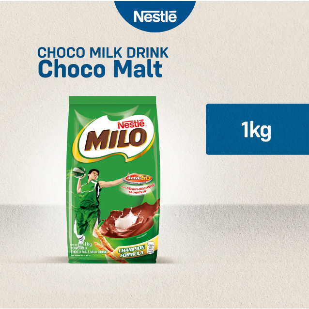 MILO POWDERED CHOCO MALT MILK DRINK 1KG | Shopee Philippines