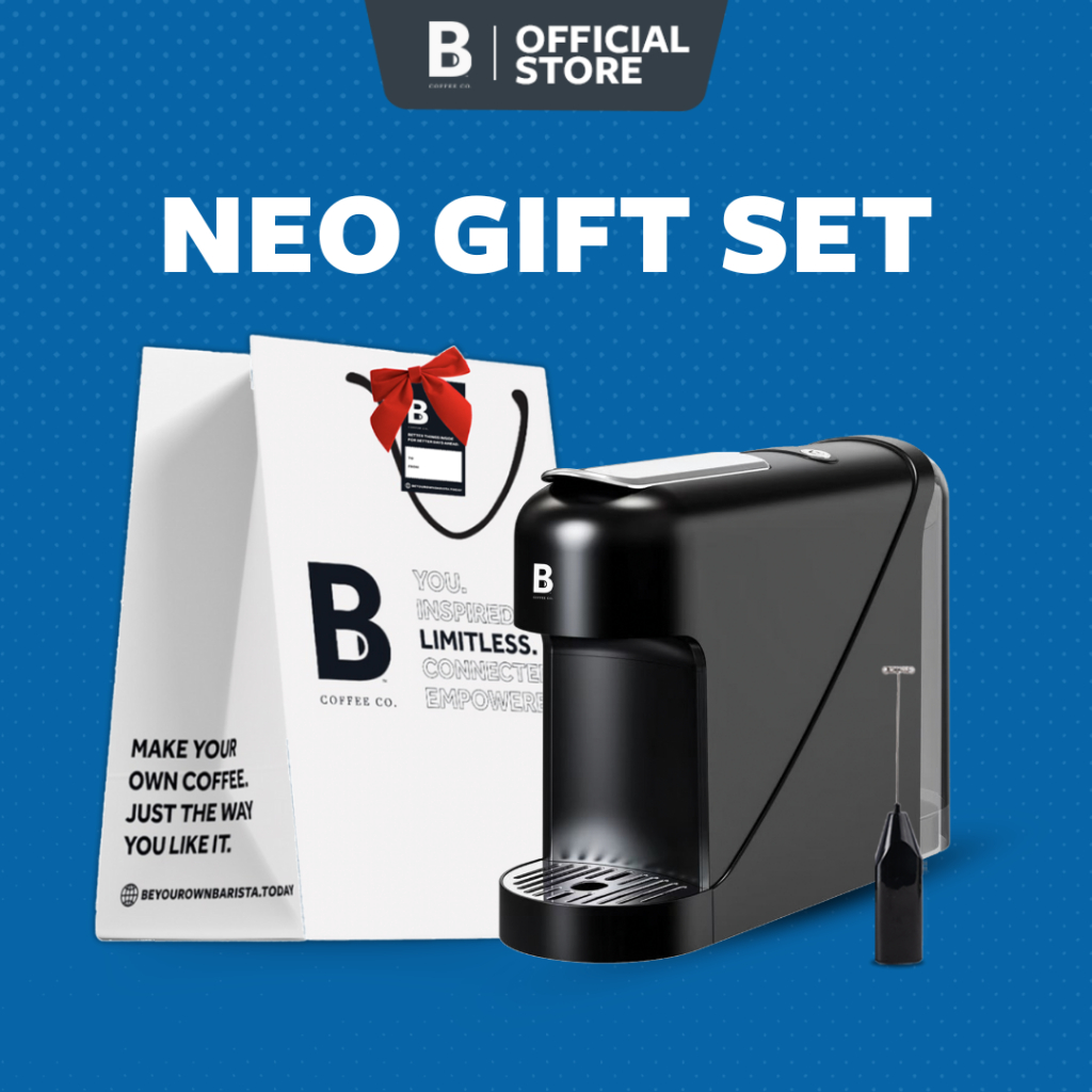 B Coffee Co. Neo Gift Set - Neo Machine with Milk Frother + Free Capsule Pack | Shopee Philippines