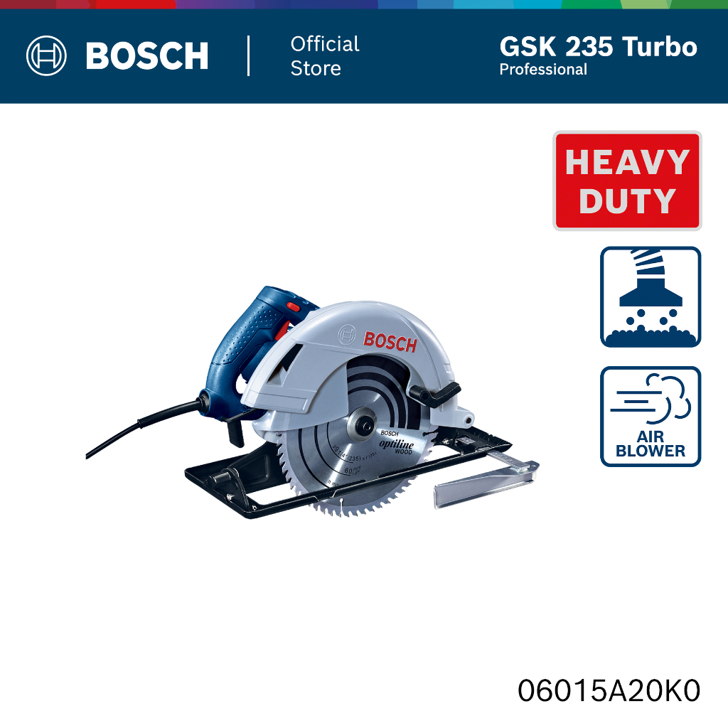 Bosch Power Tools GKS 235 Turbo Professional Hand-Held Circular Saw ...