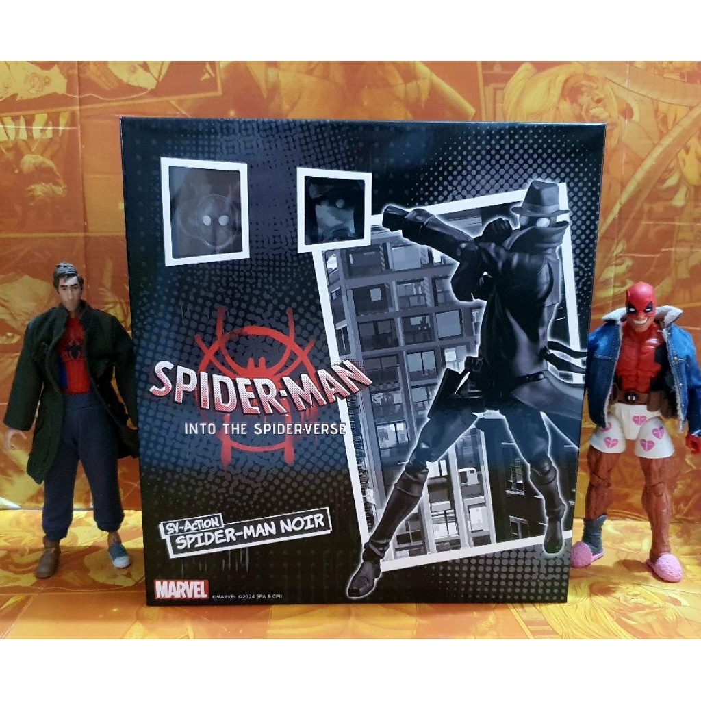 SENTINEL SV-ACTION SPIDER-MAN NOIR (SPIDER-MAN INTO THE SPIDER-VERSE ...
