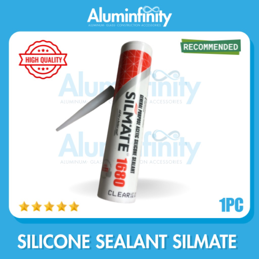 SILICONE SEALANT SILMATE BRAND 1680 ACETIC CURE | Shopee Philippines