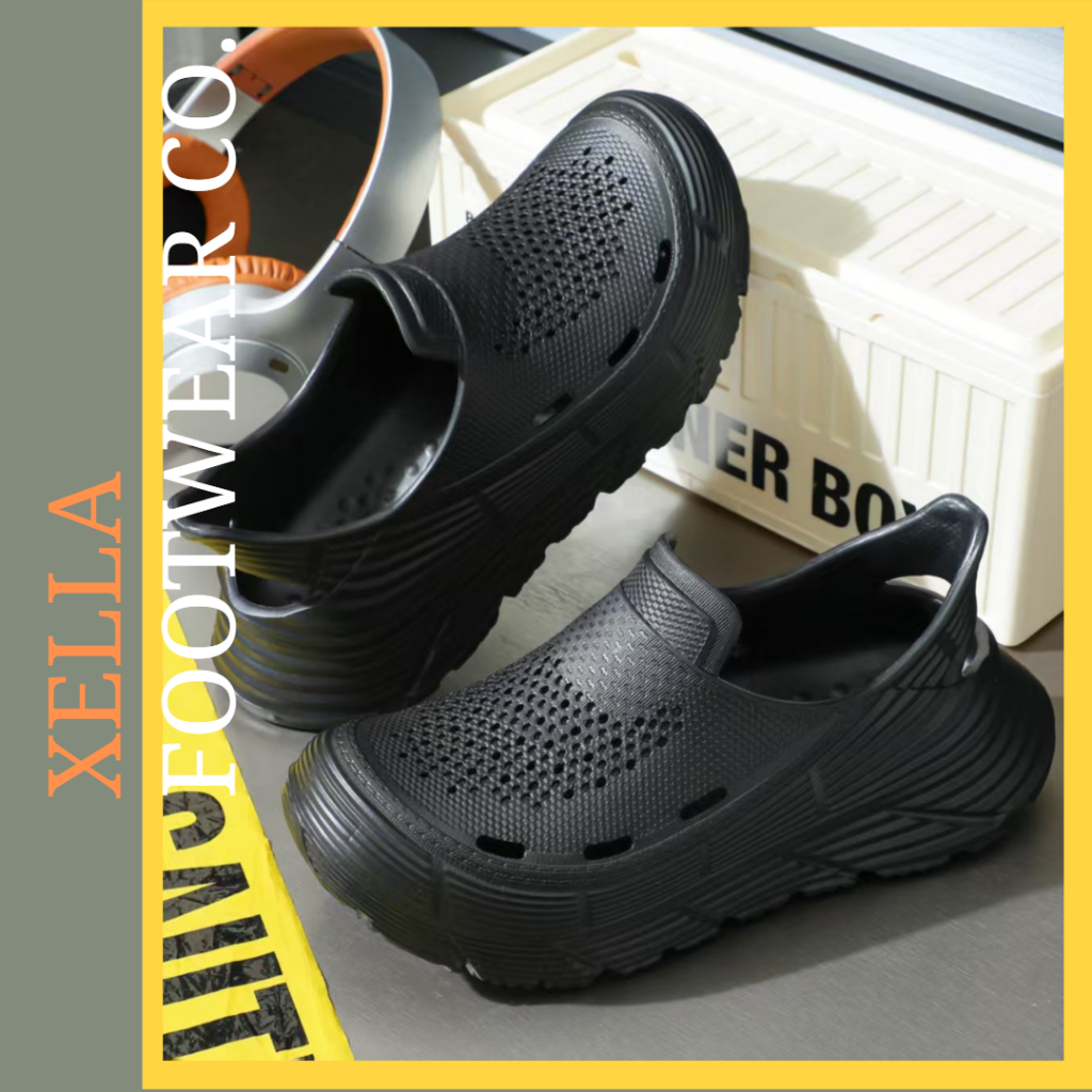 𝙓𝙀𝙇𝙇𝘼】Closs Fashion Slip on Rubber shoes for Men High Quality EVA Soft ...