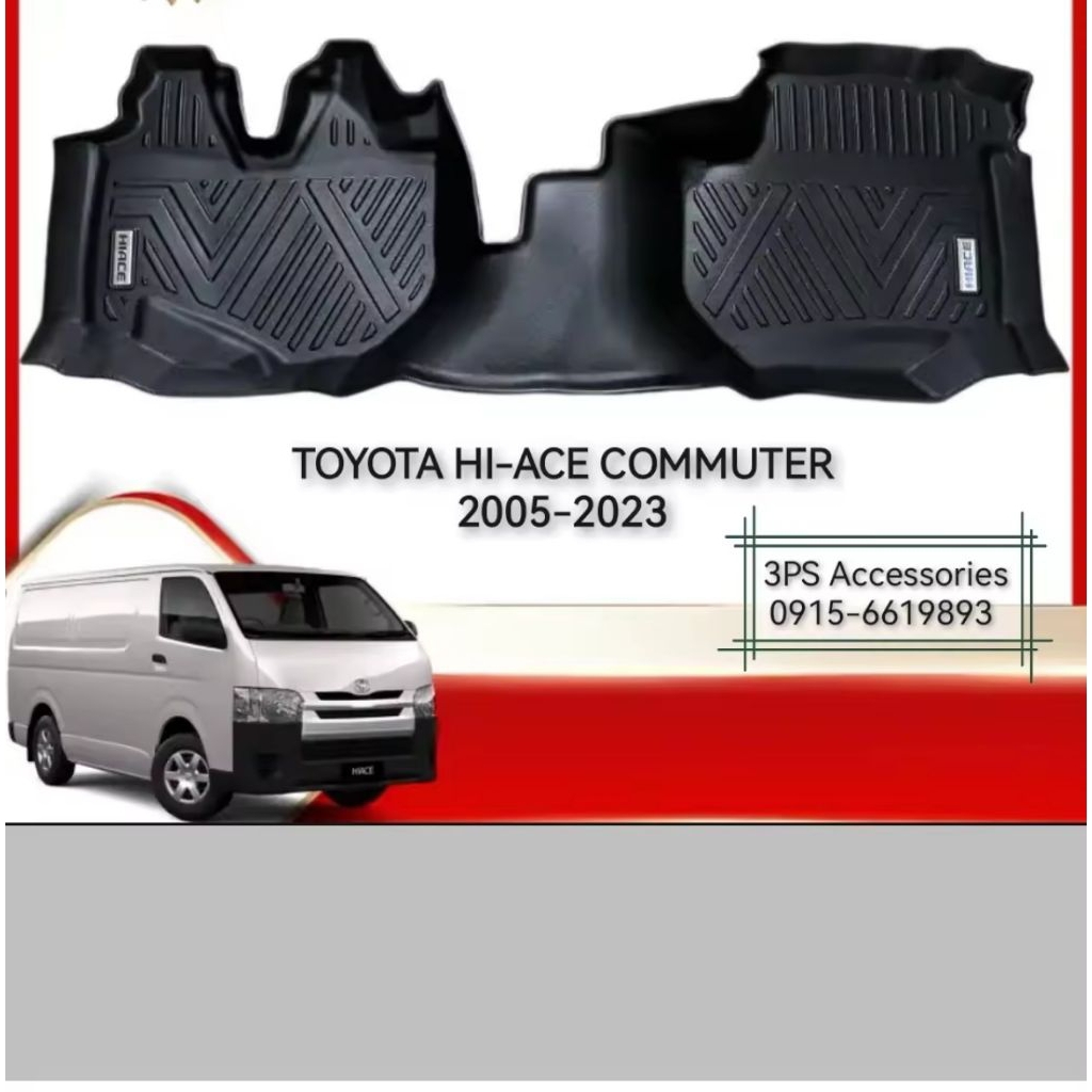 Hiace Commuter 2005-2025 Deep dish matting l | Shopee Philippines