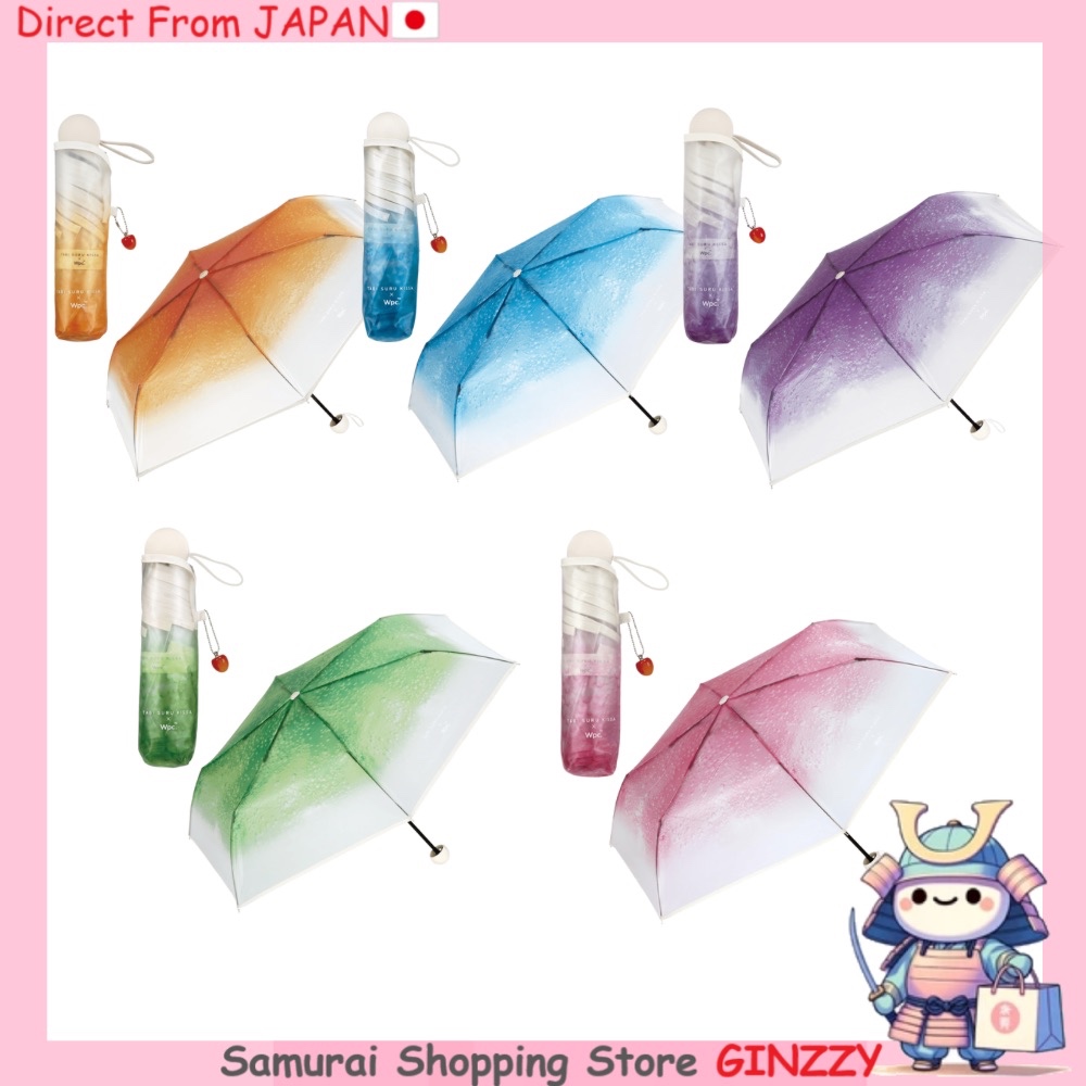 Wpc. Folding Umbrella Cream Soda Umbrella Mini - Tabi Suru Kissa Collaboration Japan | Shopee ...