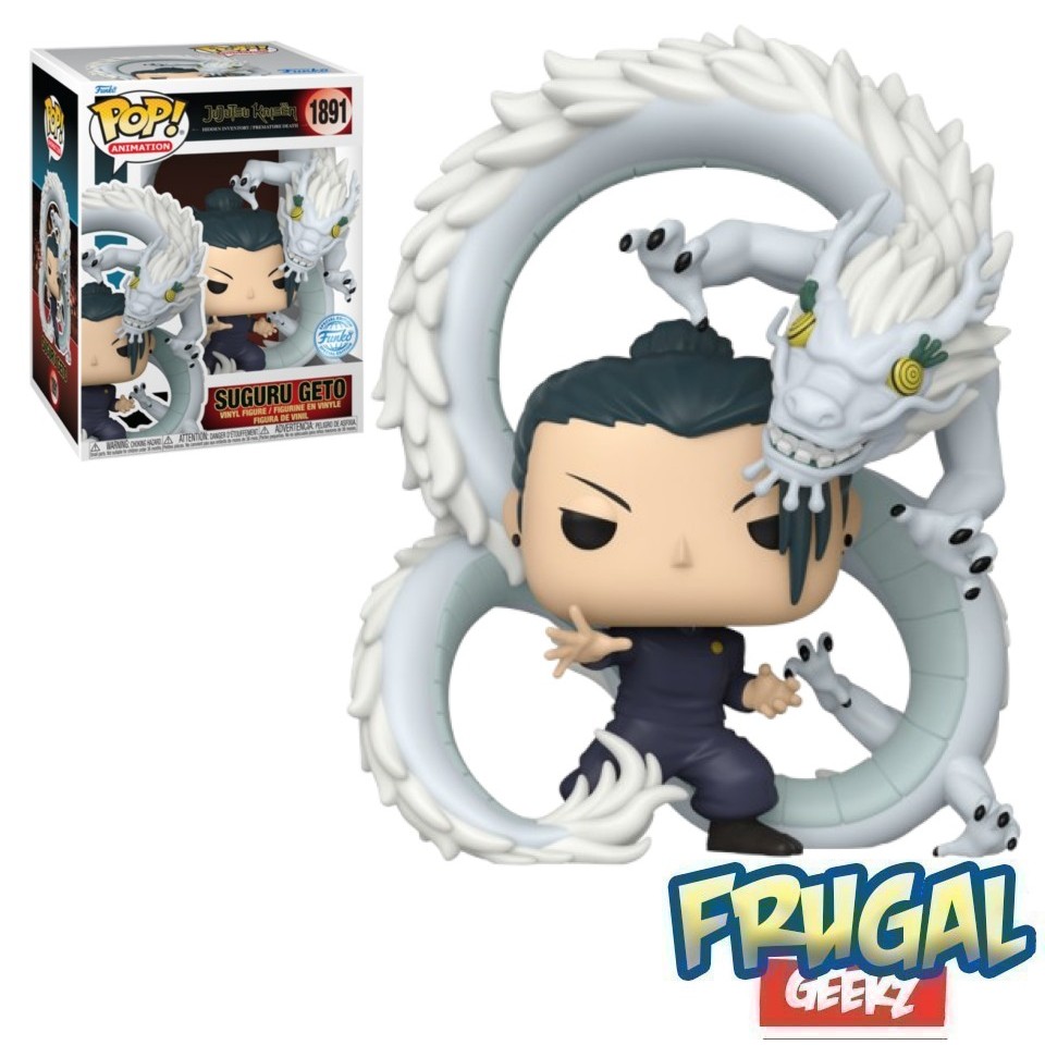 Funko Pop! Animation : Jujutsu Kaisen - Suguru Geto with Dragon Special ...
