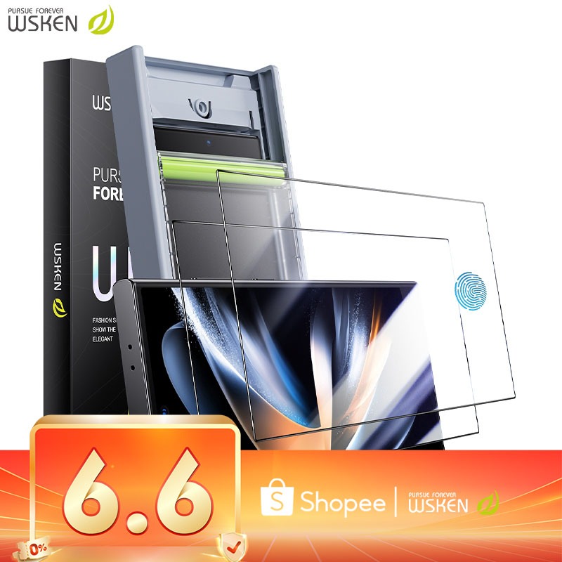 WSKEN Screen Protector for Samsung Galaxy S25Ultra/S24UltraHD Full ...