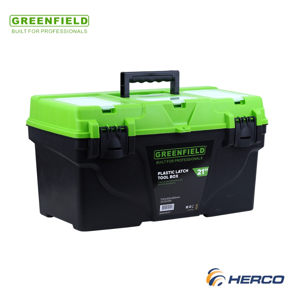 Greenfield Tool Box 21" With Plastic Latch | Shopee Philippines