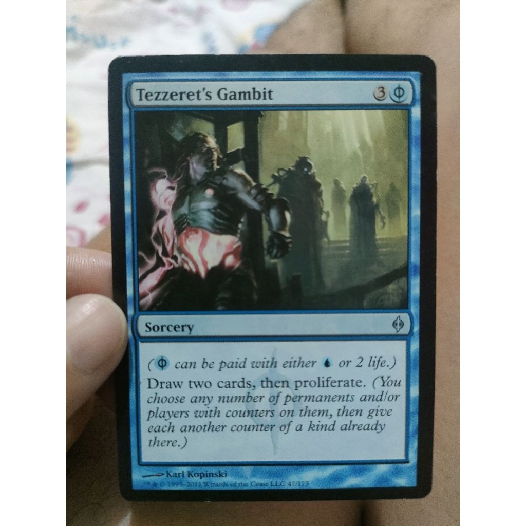 Tezzeret's Gambit MTG card from New Phyrexia | Shopee Philippines