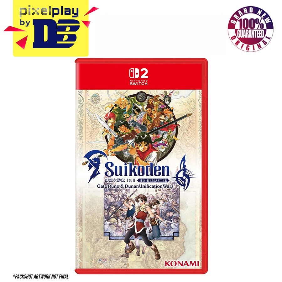 Nintendo Switch 2 Suikoden I & II HD Remaster Gate Rune and Dunan Unification Wars | Shopee ...
