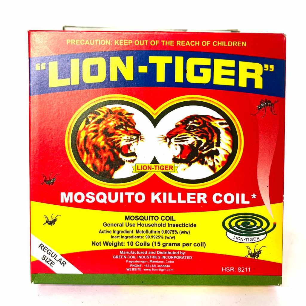 Lion-Tiger Katol Mosquito Killer Coil | Shopee Philippines