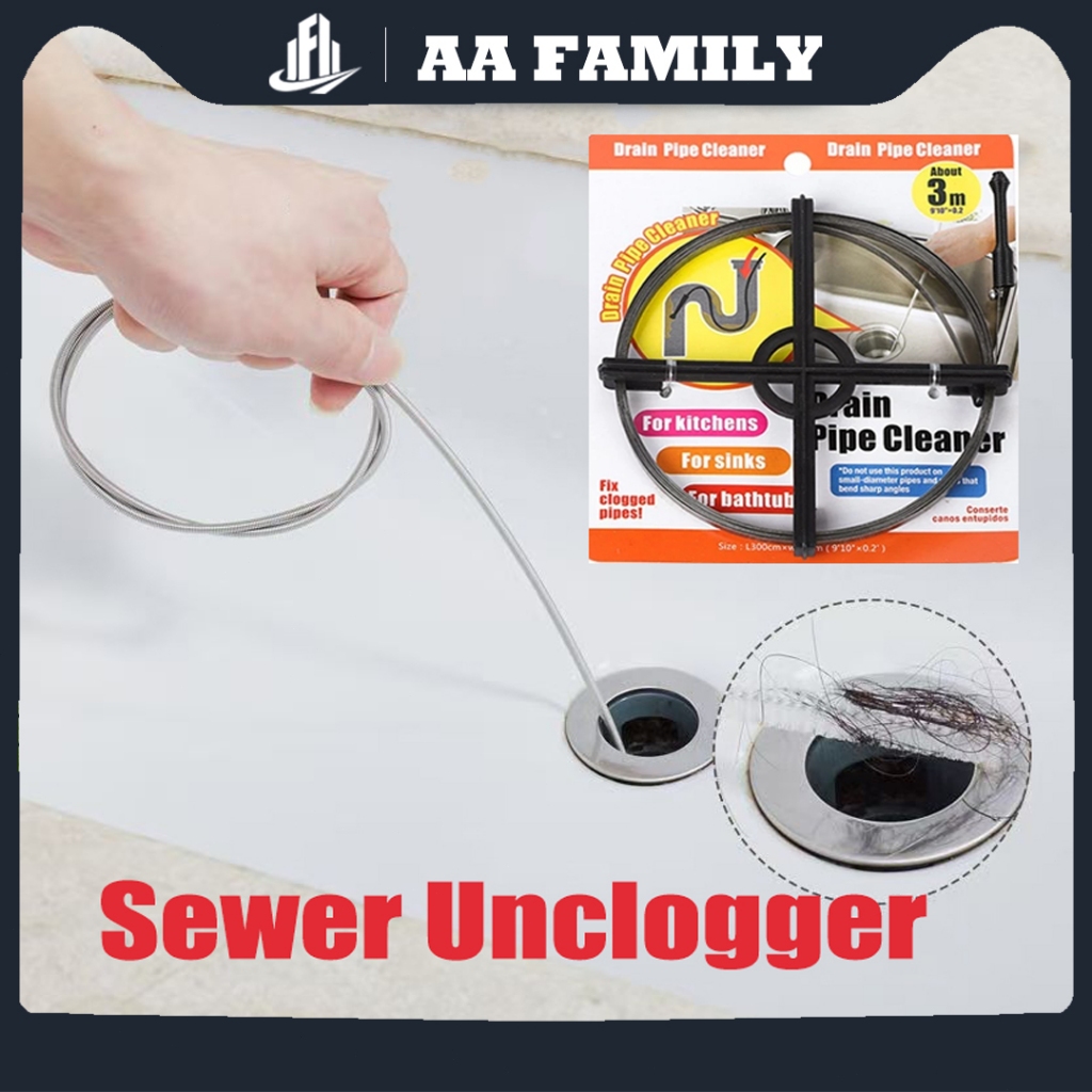 Sewer Unclogger Rod or Plehe Panundot drain cleaner pleje Clears ...