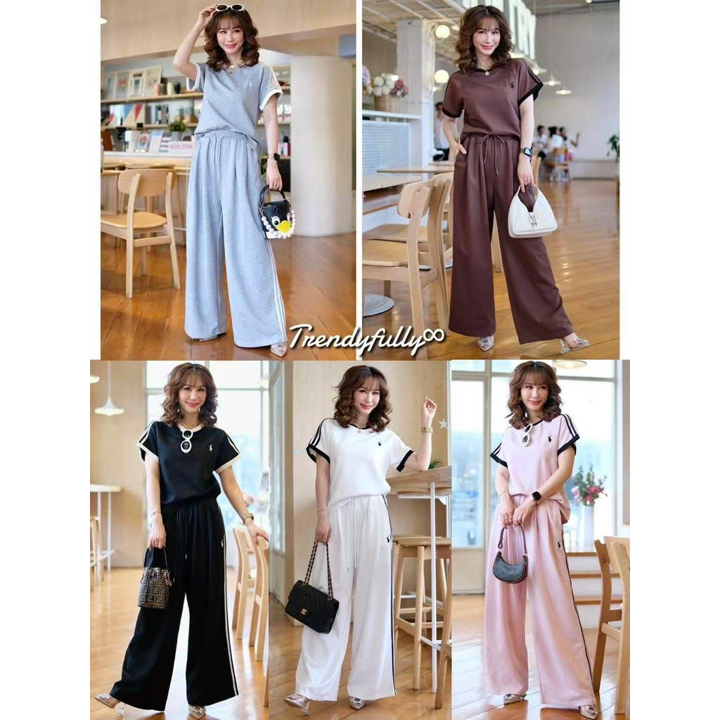 RRX AREHL Korean Terno Pants #5033 | Shopee Philippines