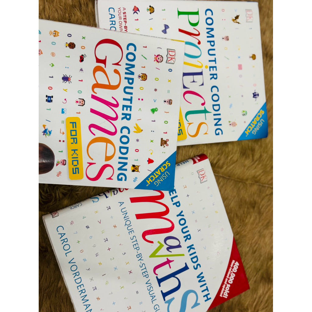 DK Educational Books (Math, Computer Coding, Projects) | Shopee Philippines