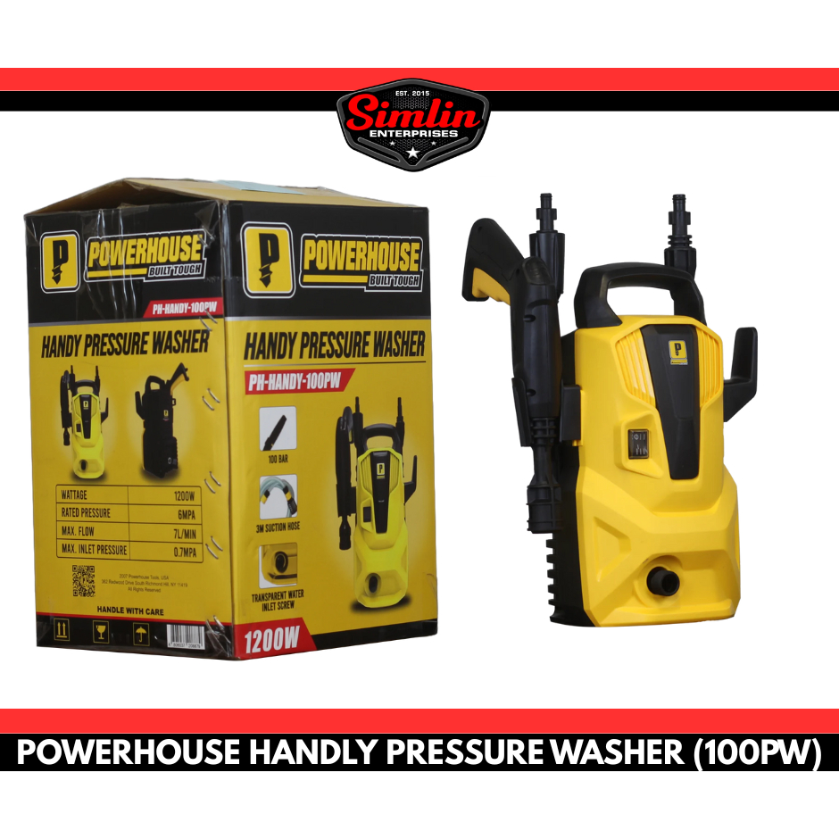 POWERHOUSE HANDLY PRESSURE WASHER (100PW) | Shopee Philippines
