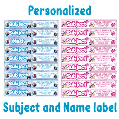 Personalized Subject label and name label sticker | Shopee Philippines
