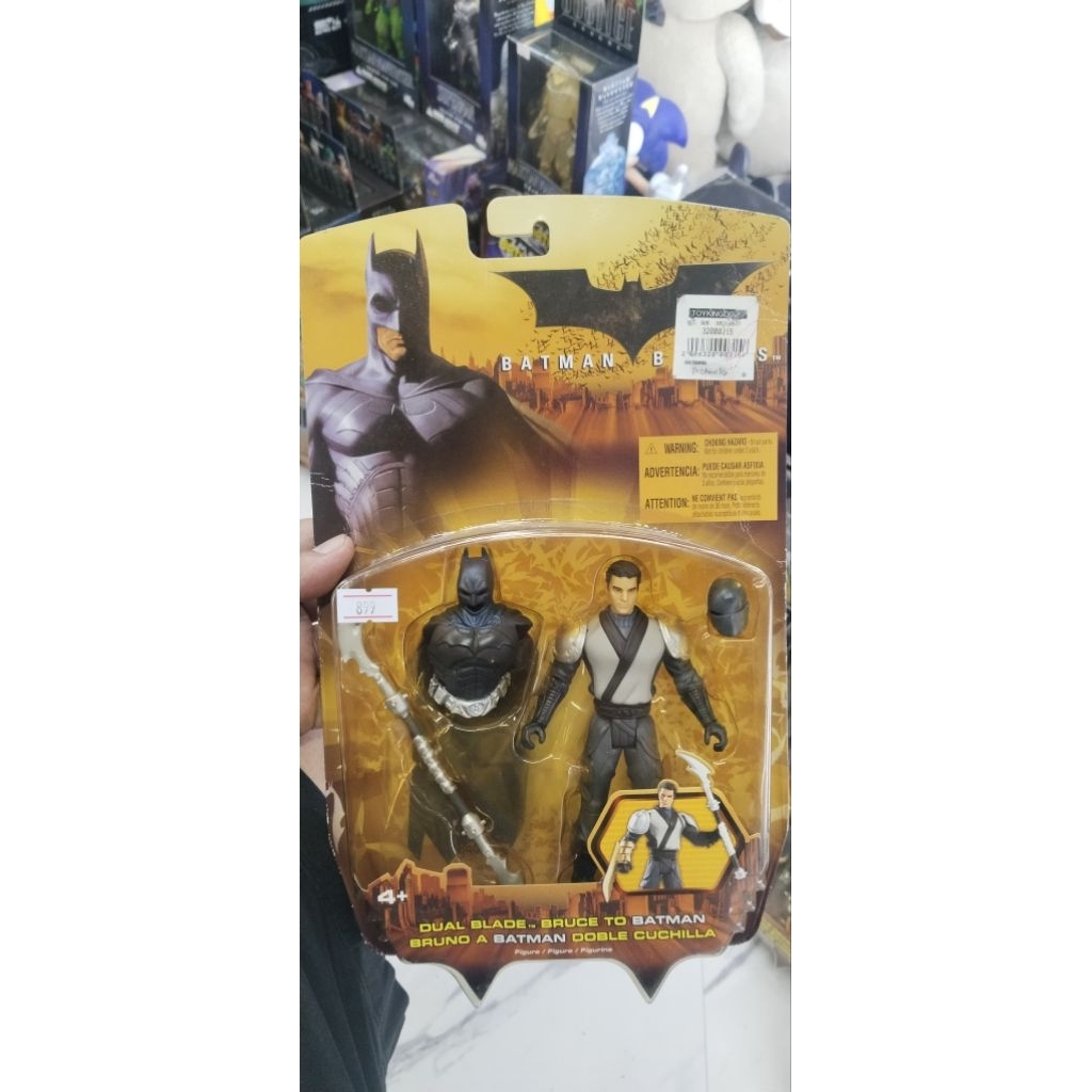 Mattel Batman Begins 5" Dual Blade Bruce to Batman | Shopee Philippines