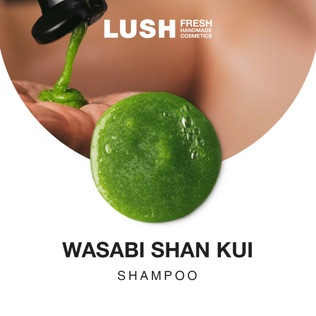 LUSH Wasabi Shan Kui Shampoo 65ml (Stimulating) | Shopee Philippines