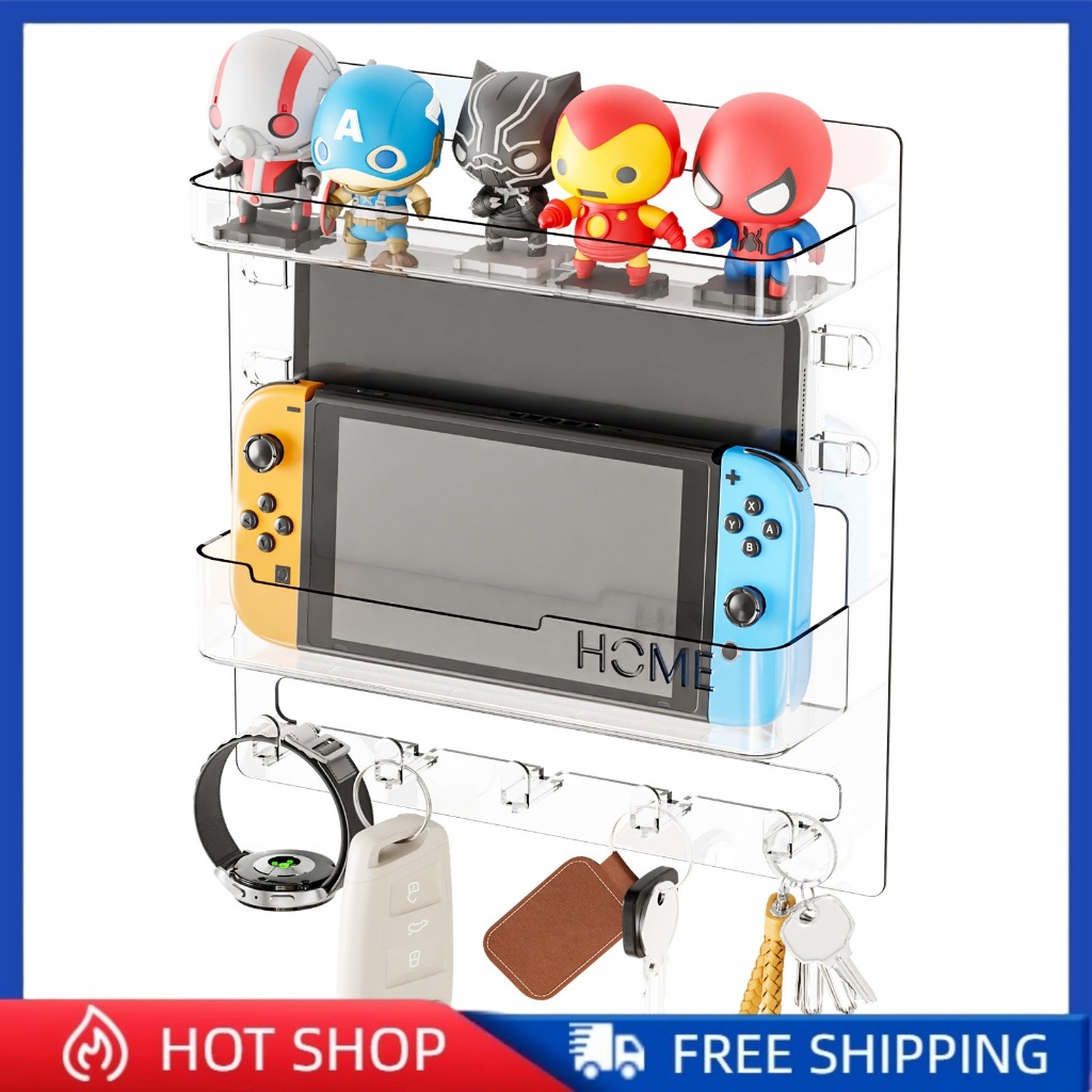 Kitchen Floating Shelves Dormitory Wall Mounted Organizer Aesthetic ...