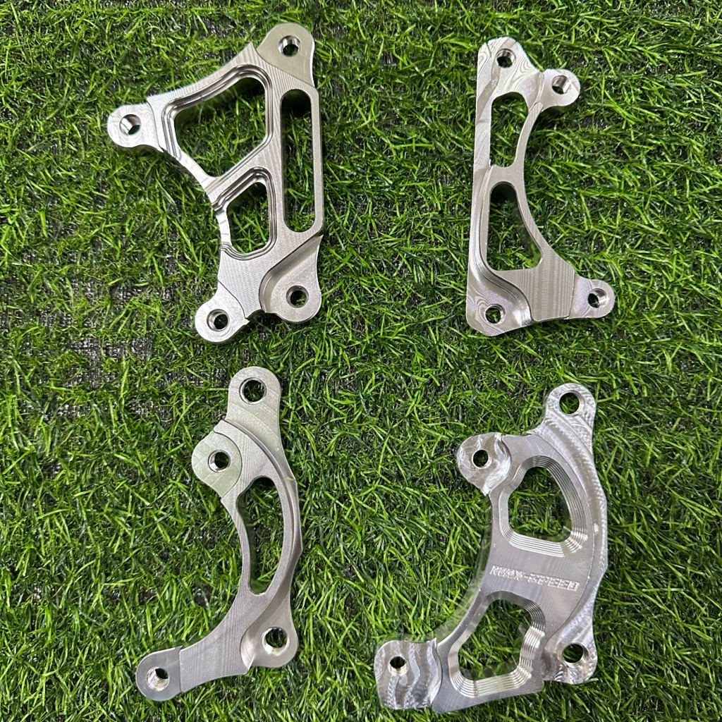 front disc bracket cnc 2pct caliper 220mm 260mm for Mio click 220mm ...