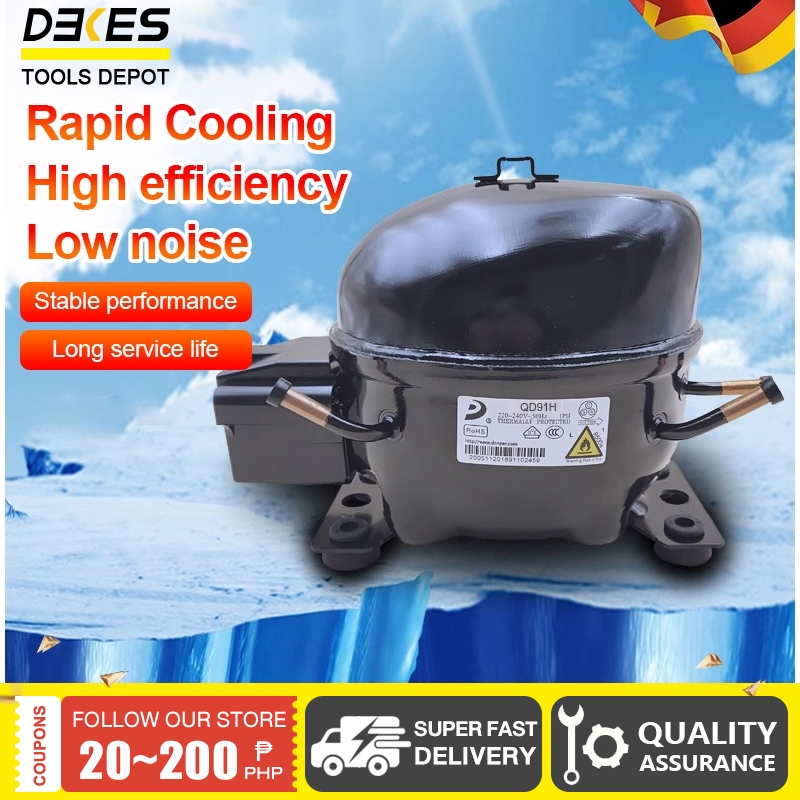 220-240V~50/60HZ 1PH Refrigeration compressor QD52H/QD91H silent and ...