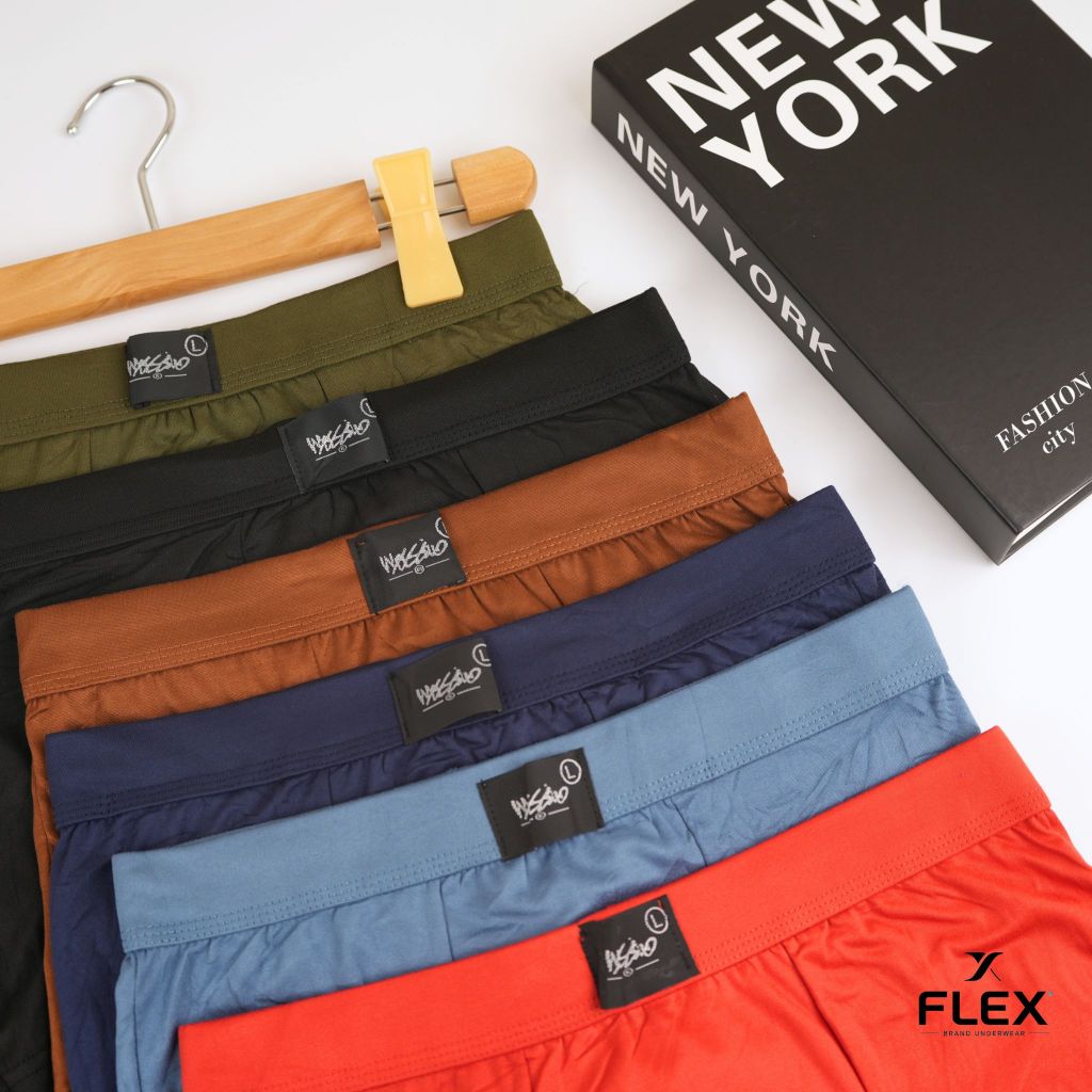 6pcs/12pcs Men's Cotton Boxers High Quality Soft Strechy and Durable ...