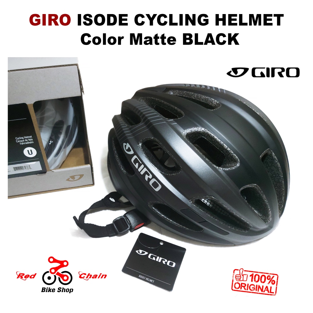 GIRO ISODE Cycling HELMET for MTB, Road and Gravel, Matte BLACK ...