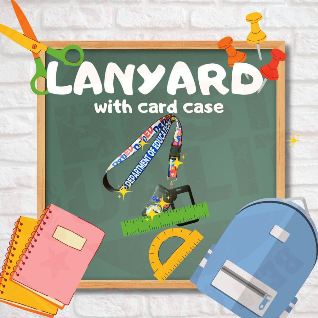 The Bestseller Deped id lanyard id lace Name tags | Shopee Philippines