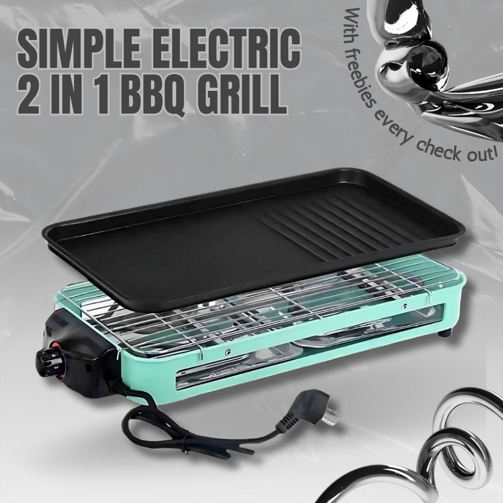 High Quality Electric Simple Grill 2 in 1 Bbq Griller With Samgyupsal ...