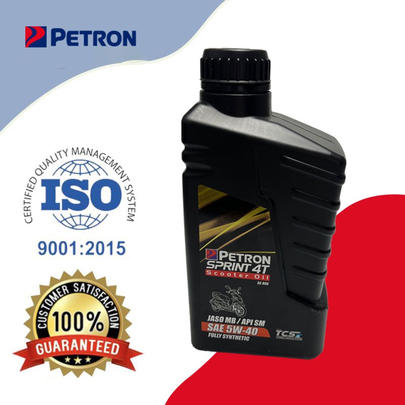 Petron Sprint 4T 5W-40 Universal Type Premium 4T Oil 1L | Shopee ...