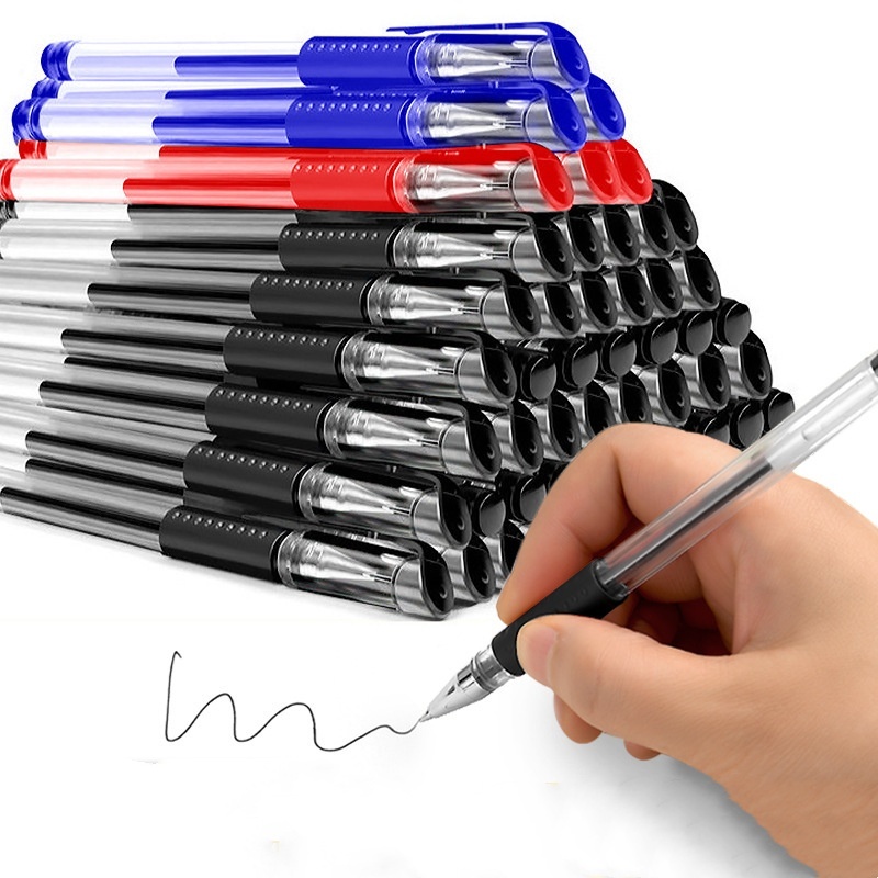 0.5mm Quick-Drying Bullet & Needle Gel Pen Set School Supplies ...