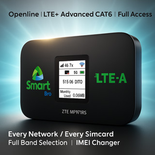 Factory Unlocked! ZTE MF971RS 4G+ Ultimate High-Speed Pocket WiFi ...