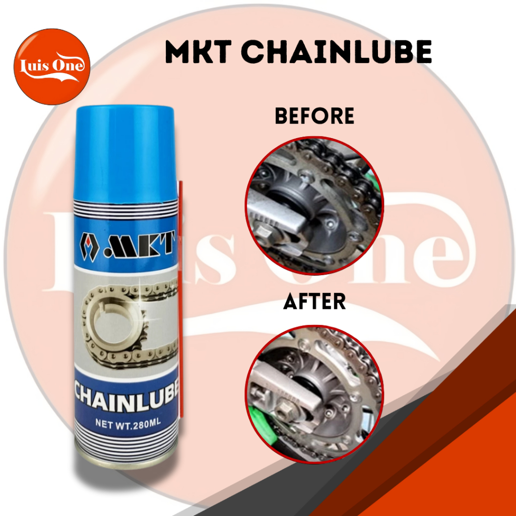 MKT High-Performance Motorcycle Chain Lube 280ml | Shopee Philippines