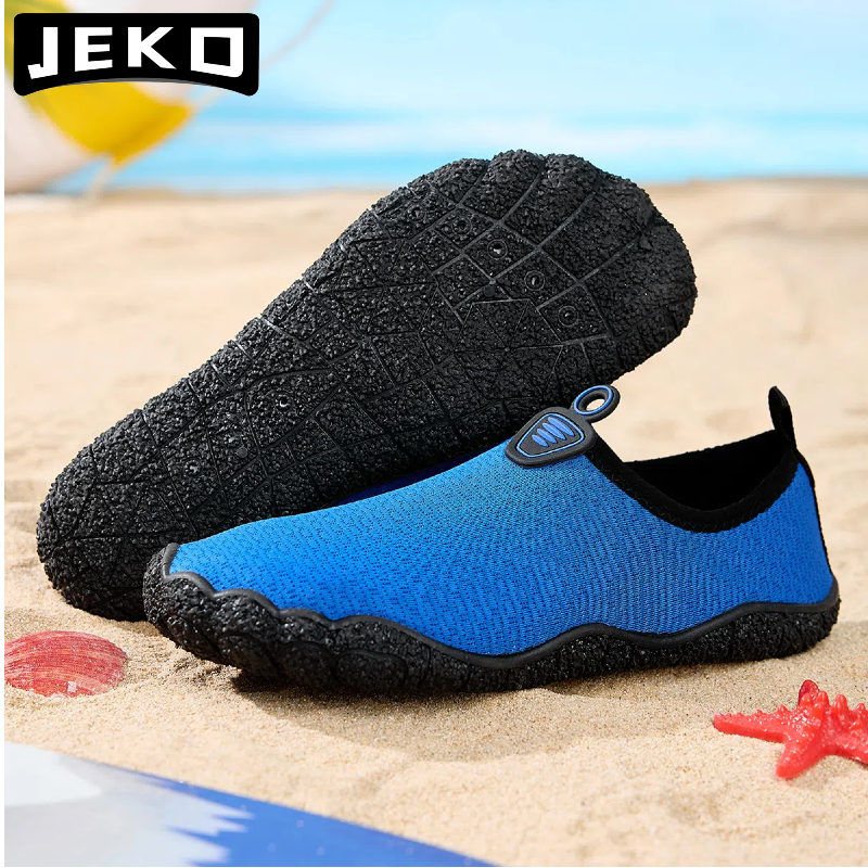 JEKO Unisex Aqua Shoes Quick-Dry Anti-Slip Soft Sand-proof Water ...