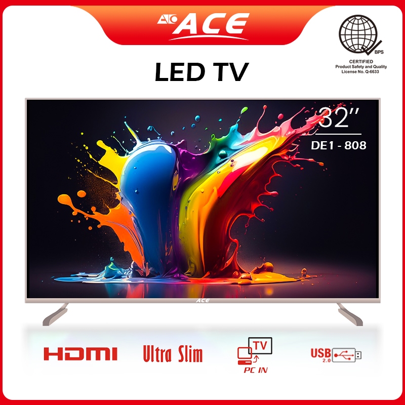 Ace 32 De1 808 Frameless LED TV | Shopee Philippines