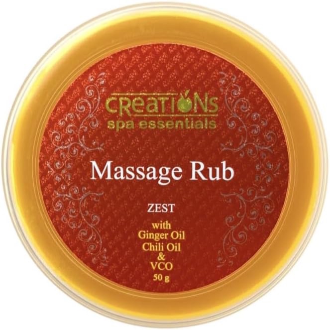 CREATION SPA ESSENTIALS Pain Relief Massage Rub (ORANGE) | Shopee ...